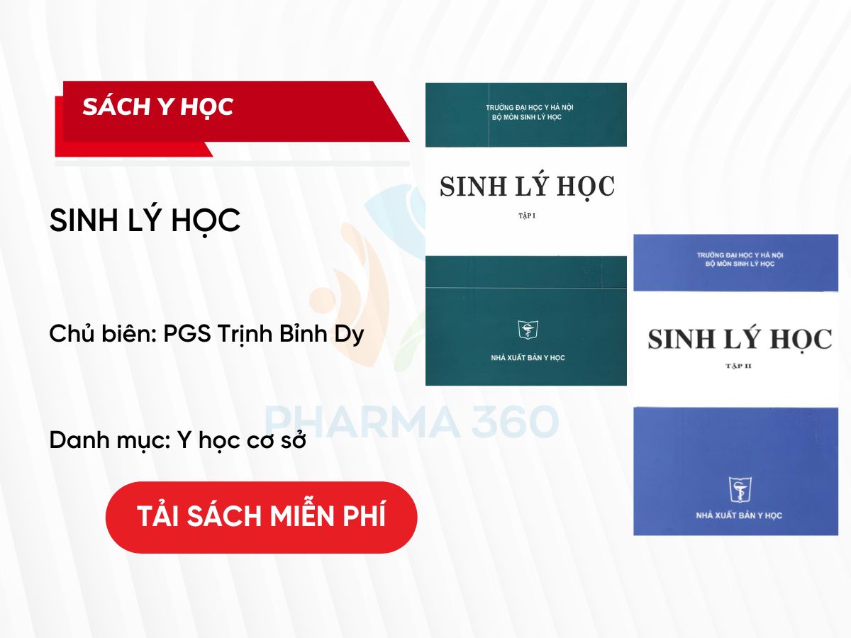 Tải miễn phí PDF Sinh lý học trọn bộ 2 tập – Đại học Y Hà Nội